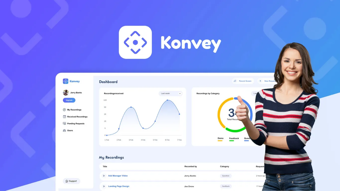Konvey Lifetime Deal: Create Personalized Demos and Boost Engagement $49